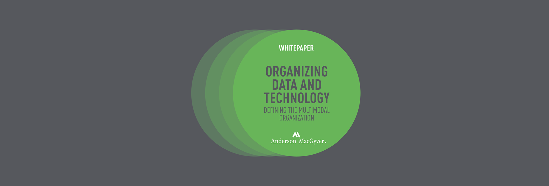 Organizing Data and Technology: defining the multimodal organization ...